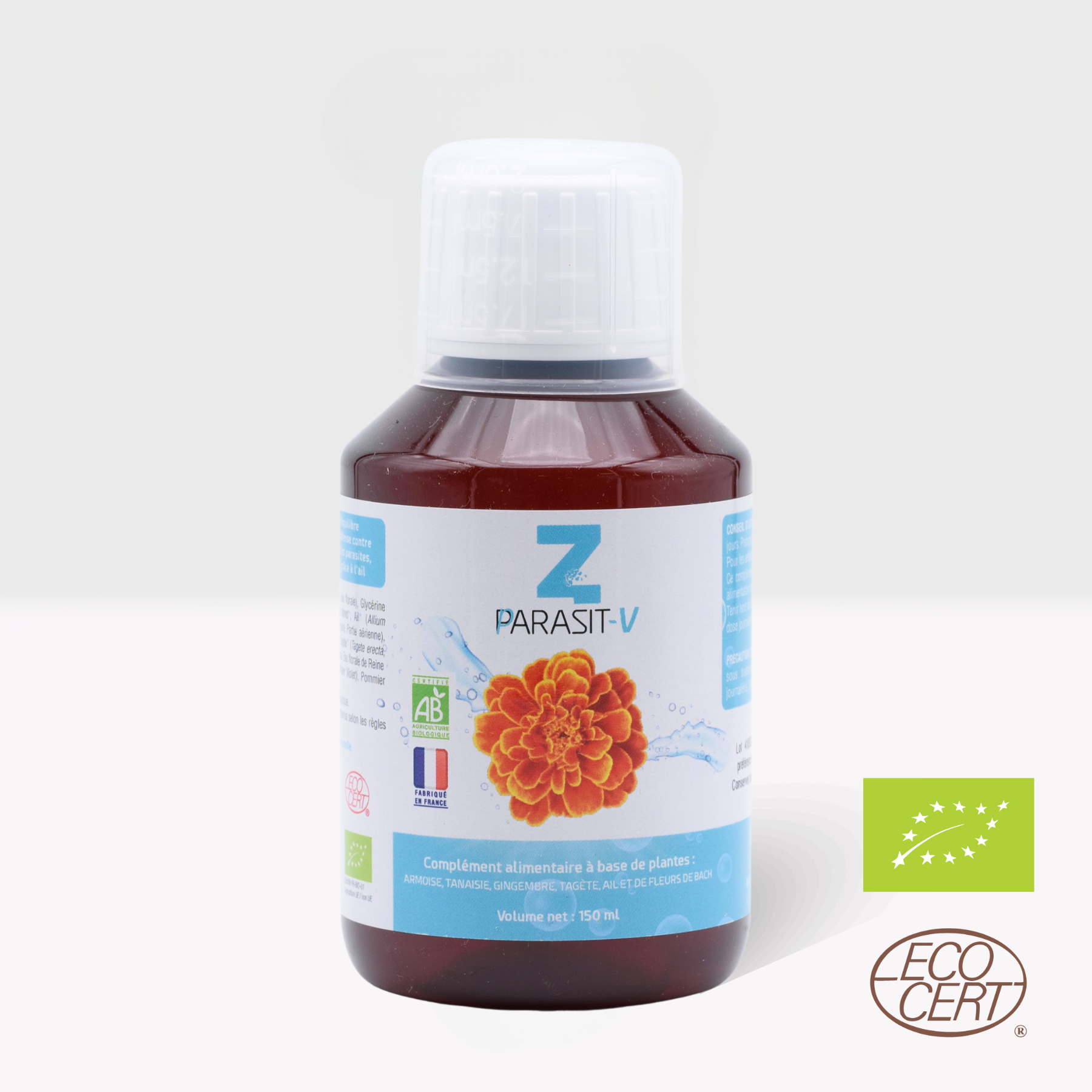 Z-ParasitV anti parasites humain (150ml) – Laboratoire Mint-e