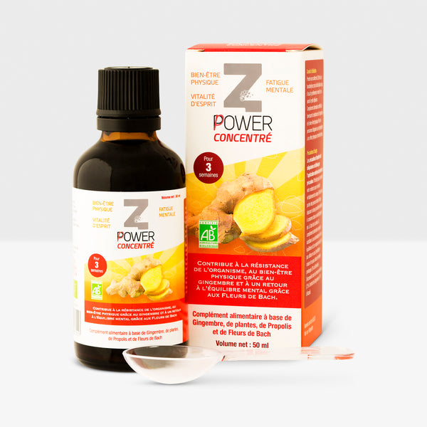 Z-Power Concentré vitalité – Laboratoire Mint-e